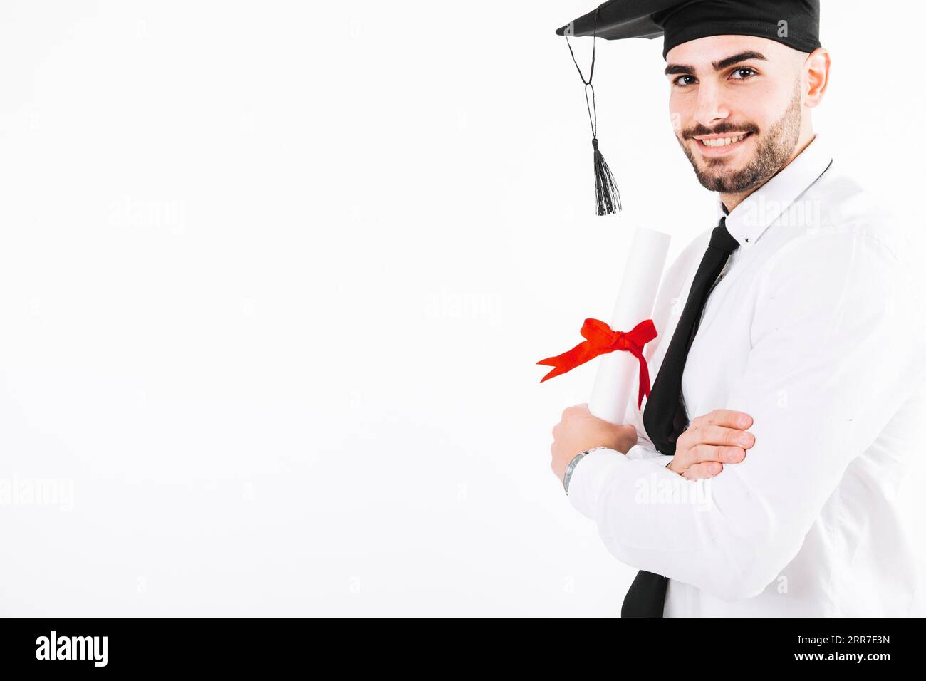 Diploma man hi-res stock photography and images - Alamy