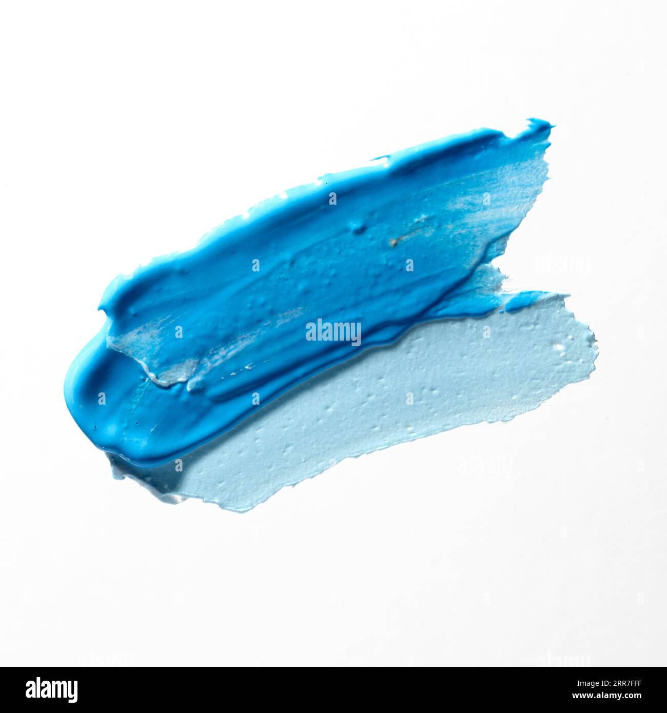 Different blue shades brush stroke concept Stock Photo - Alamy