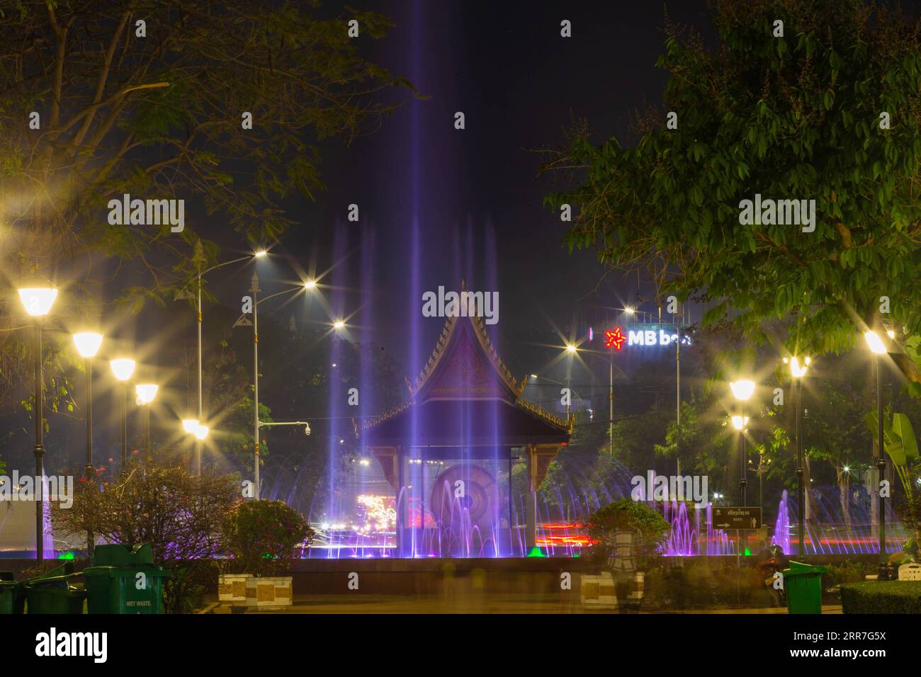 Laos vientiane china lighting hi-res stock photography and images - Alamy