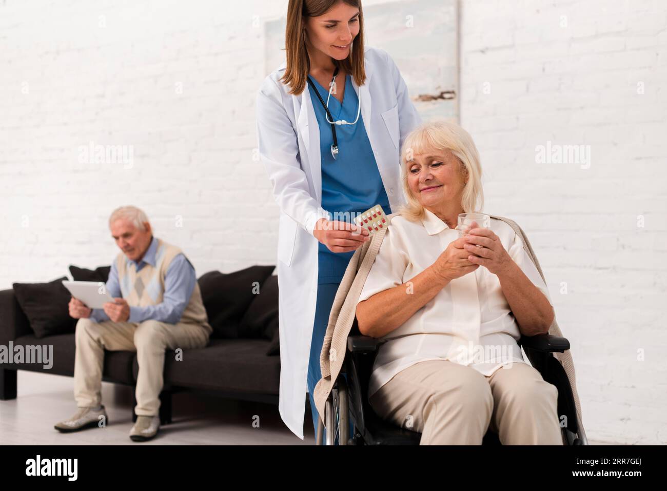 Child caregiver hi-res stock photography and images - Alamy
