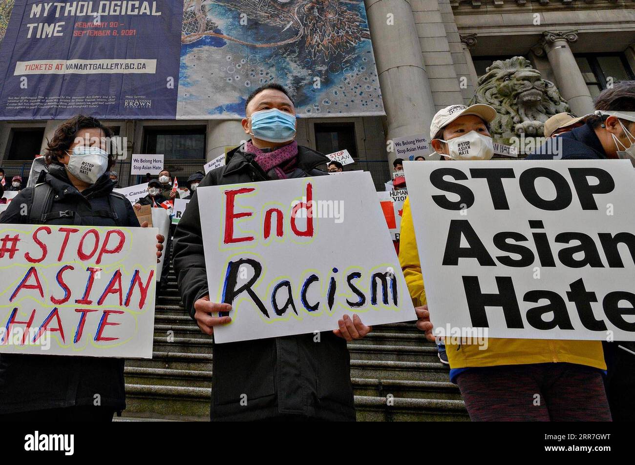 Canada vancouver raly stop hi-res stock photography and images - Alamy