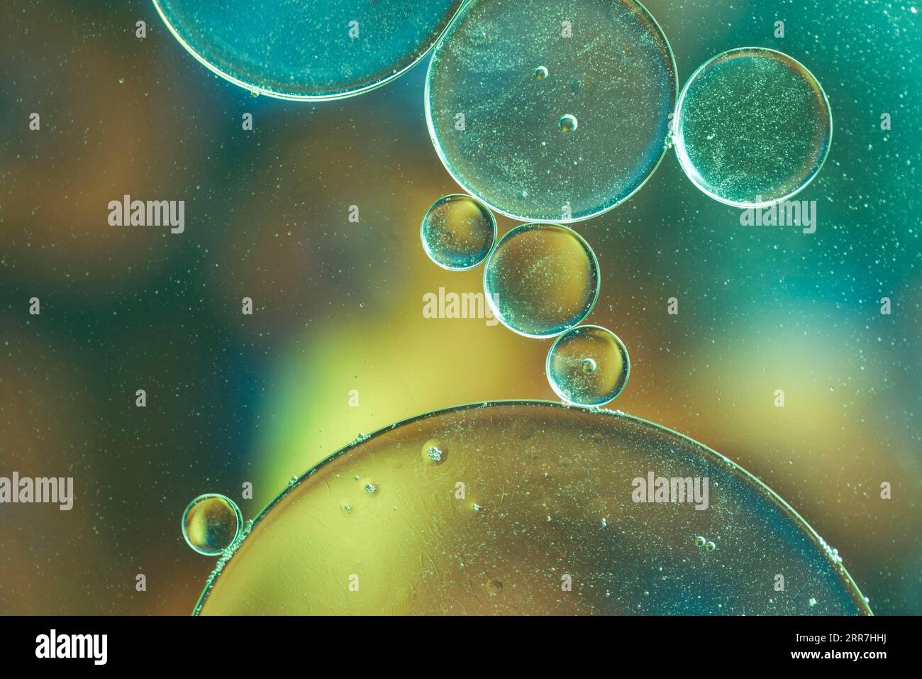 Various abstract bubbles texture Stock Photo - Alamy
