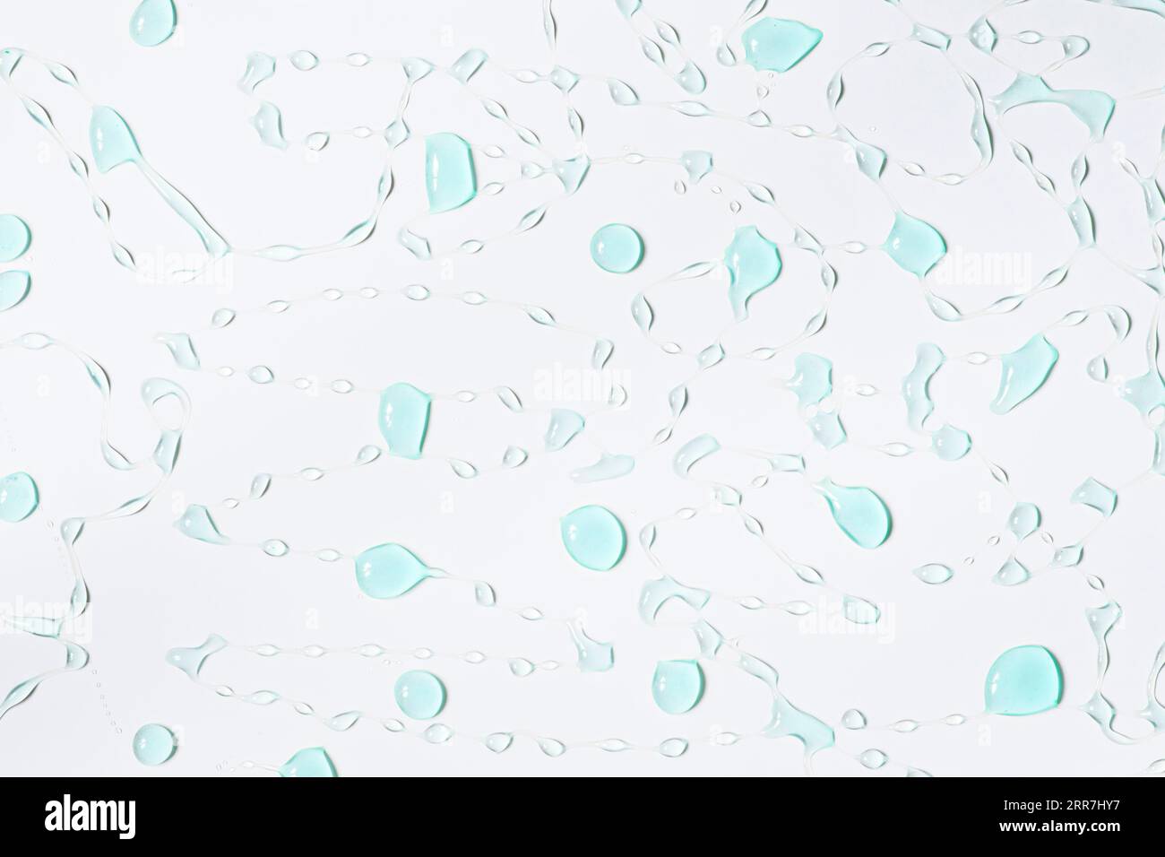 Blobs blue water Stock Photo - Alamy