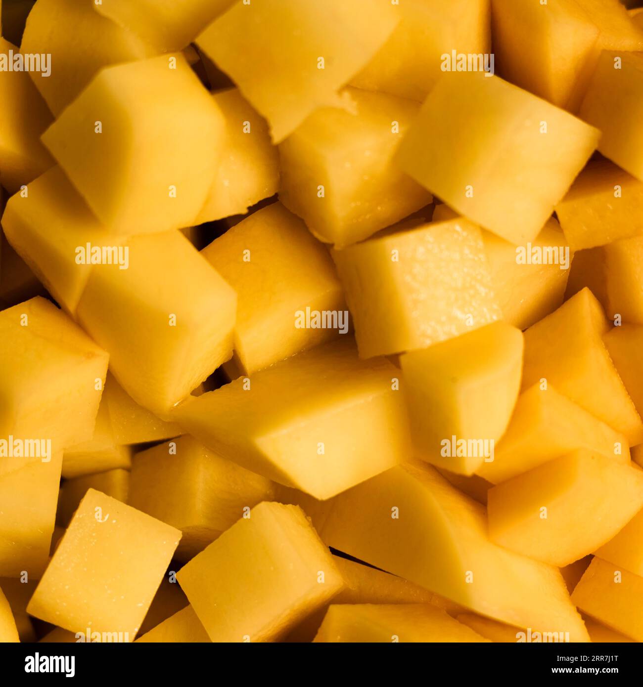 Close up slices pineapple texture background Stock Photo - Alamy