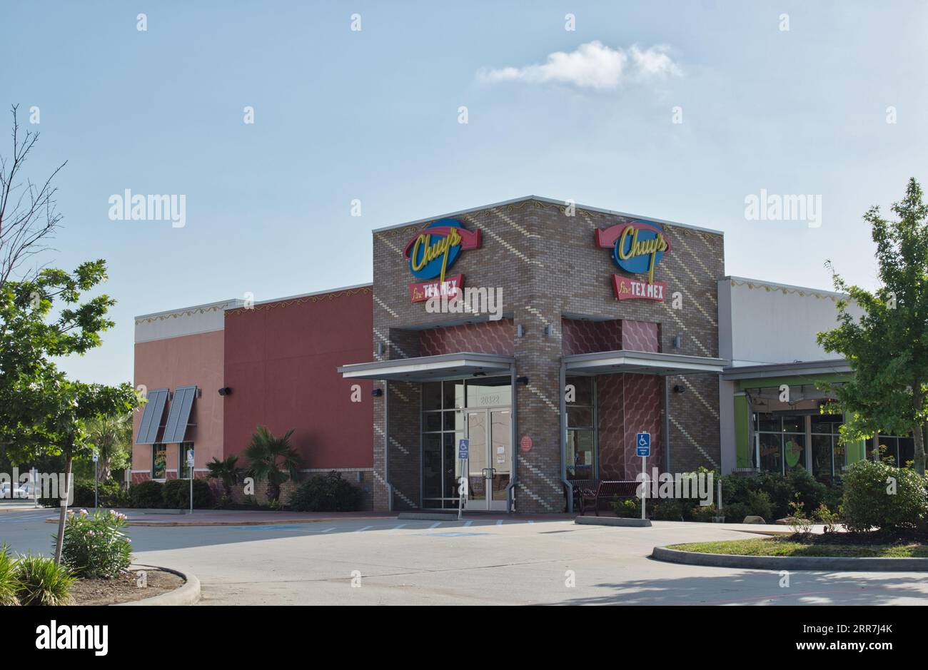 Houston, Texas USA 07-30-2023: Chuy's fine Tex Mex storefront exterior ...