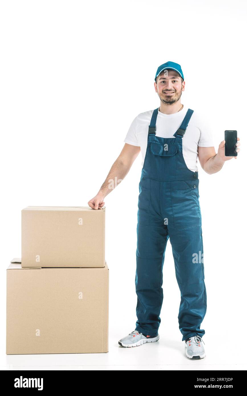 Delivery point sign Cut Out Stock Images & Pictures - Alamy