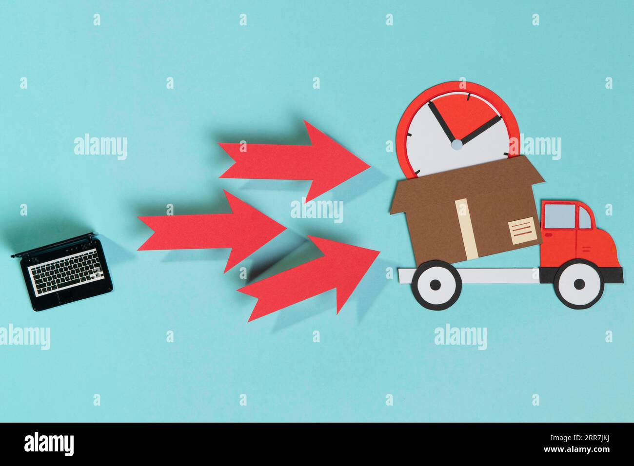 Computer delivery box hi-res stock photography and images - Alamy