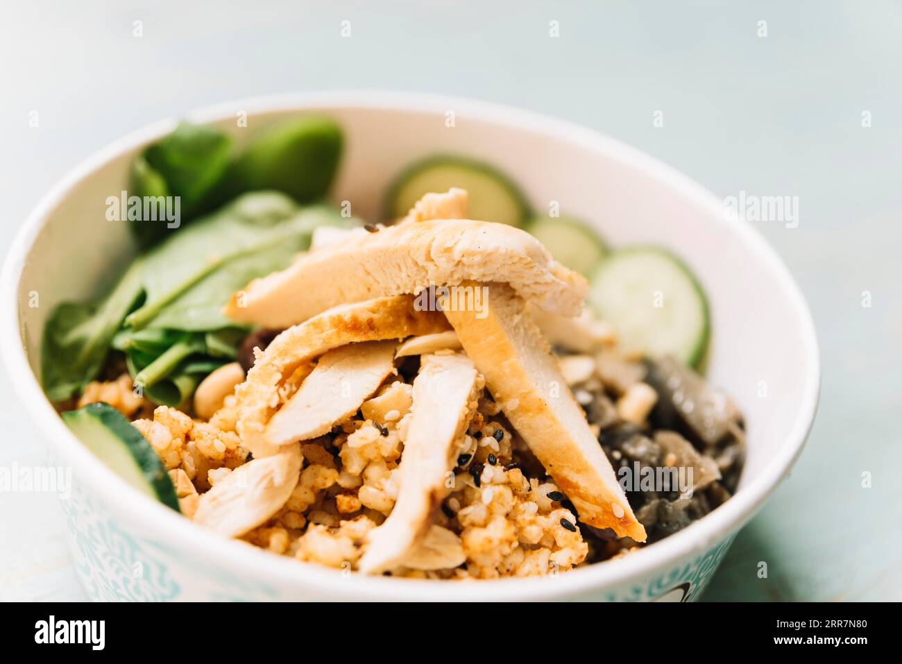 Poke bowl photography hi-res stock photography and images - Alamy