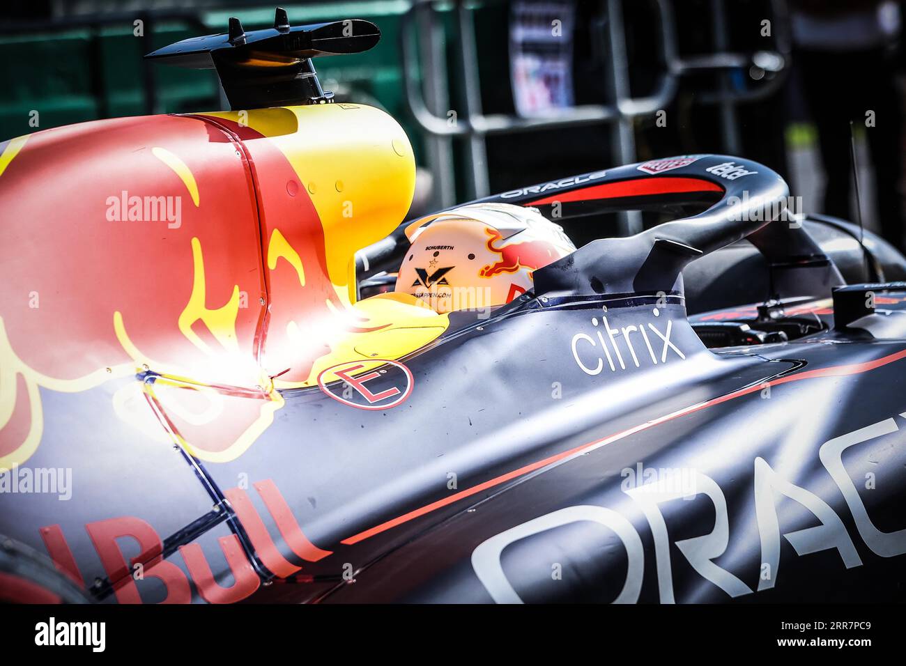 MELBOURNE, AUSTRALIA, APRIL 10: Max Verstappen of Oracle Red Bull ...