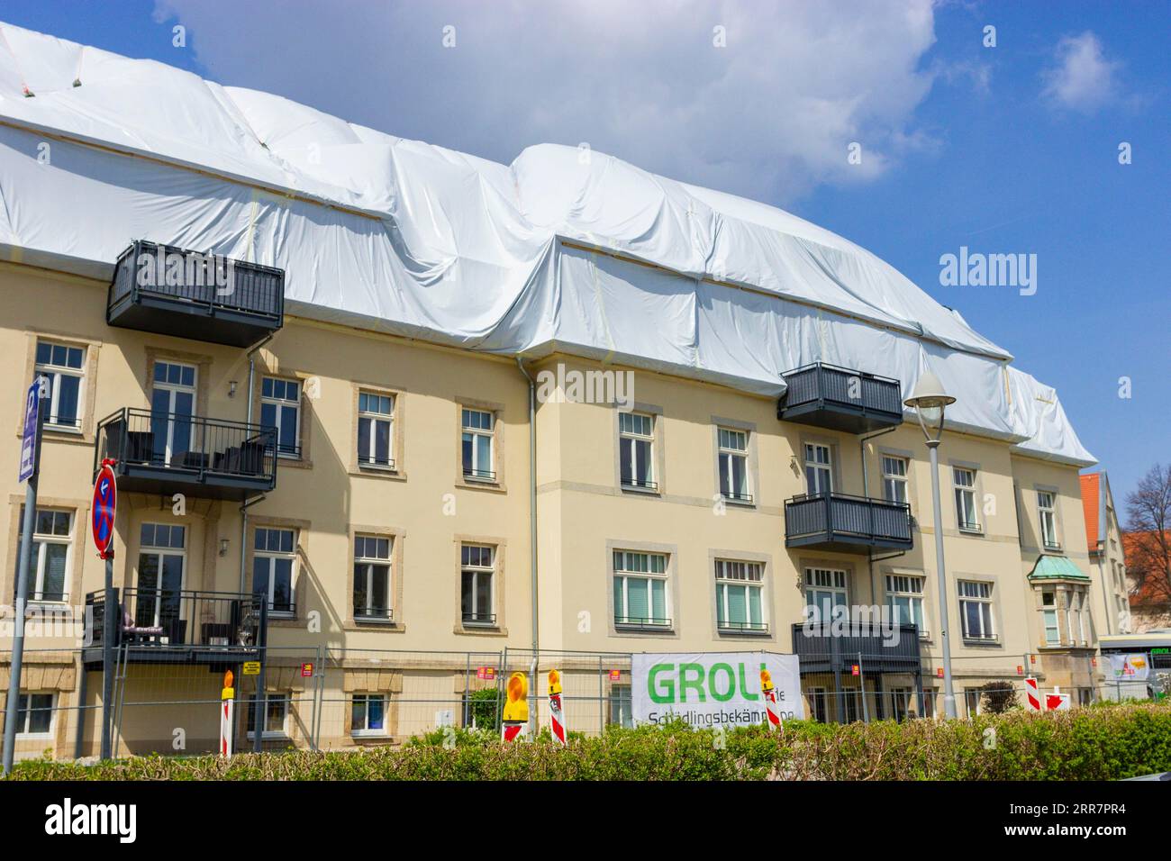 An apartment building in Bannewitz has a massive wood tick infestation ...