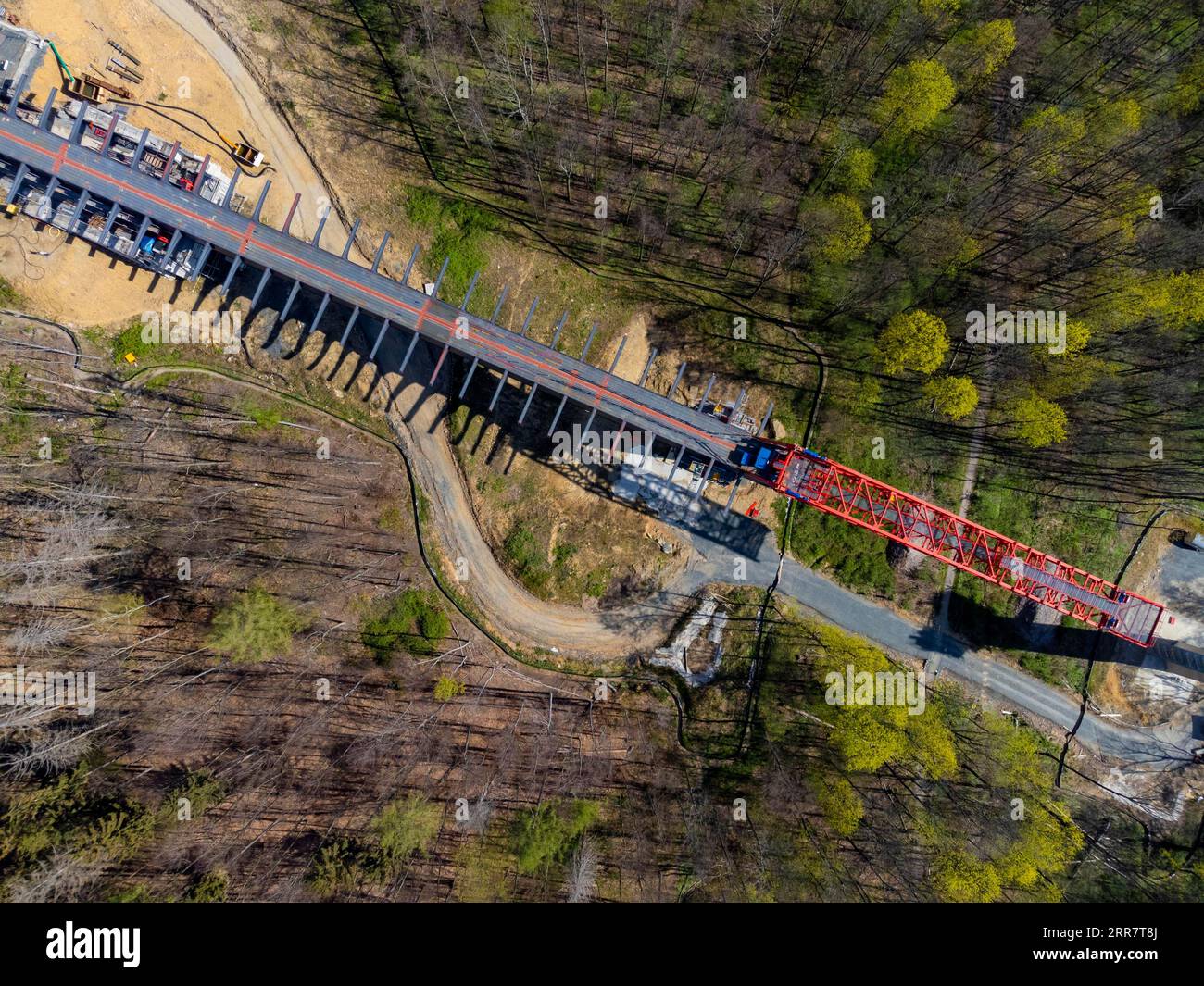 Pirna southern bypass Stock Photo - Alamy