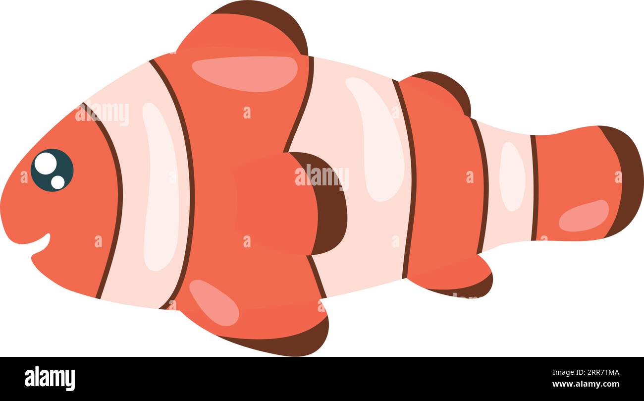 clownfish sea life icon Stock Vector Image & Art - Alamy