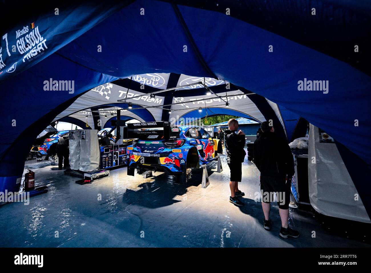 Puma rally1 hybrid service park hi-res stock photography and images - Alamy