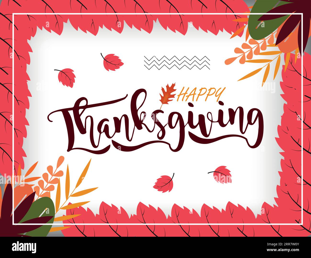 appy thanksgiving day background with lettering typography . turkey ...