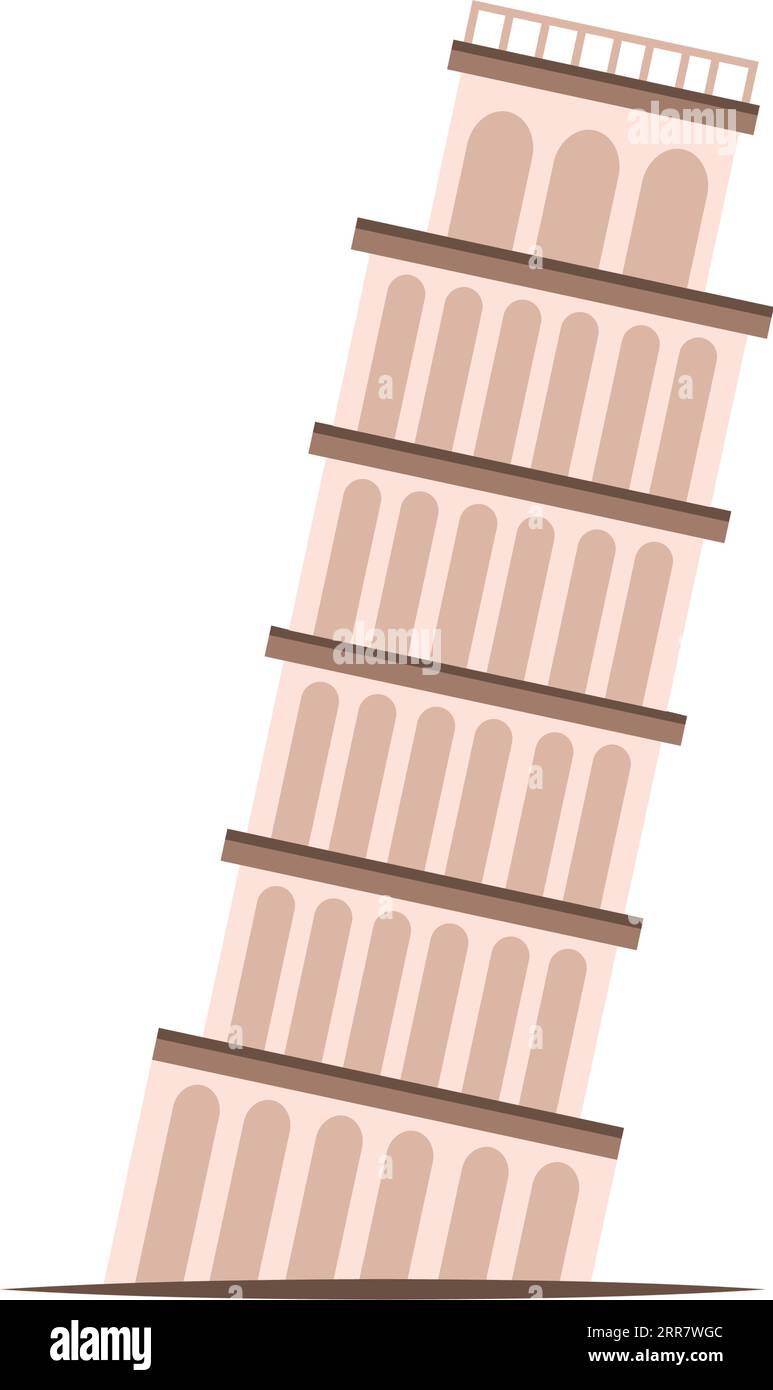 Inclined building Stock Vector Images - Alamy