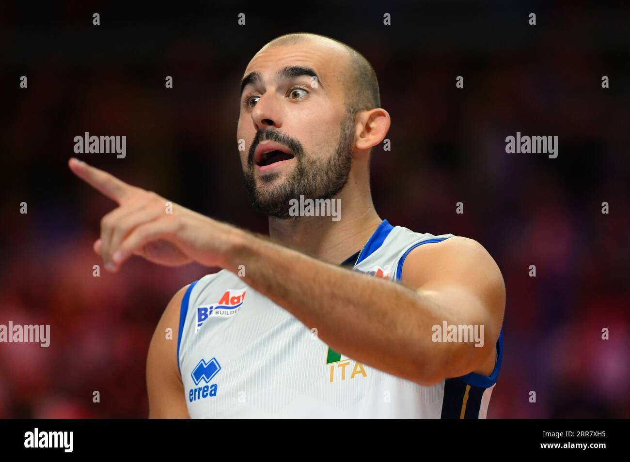 Ancona, Italy. 06th Sep, 2023. Italy's Galassi Gianluca #14 portrait ...