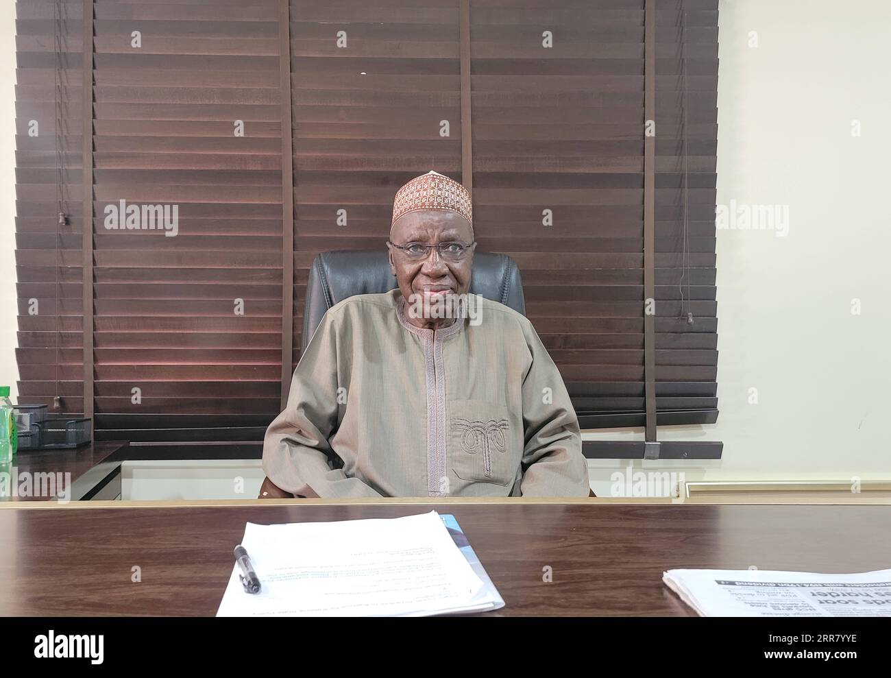 210409 -- ABUJA, April 9, 2021 -- Photo taken on March 17, 2021 shows former Nigerian Foreign ...