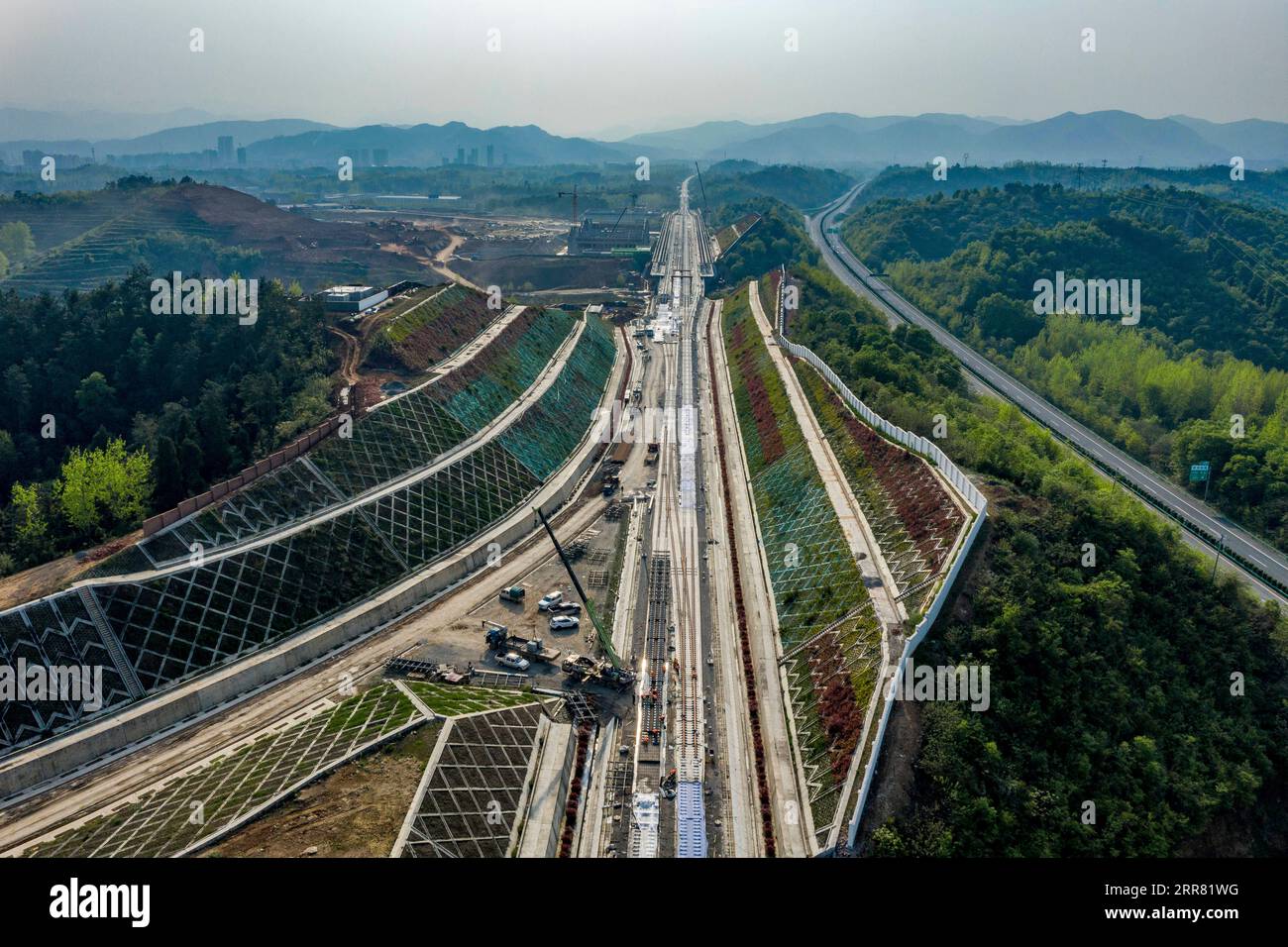 Ballastless track hi-res stock photography and images - Alamy