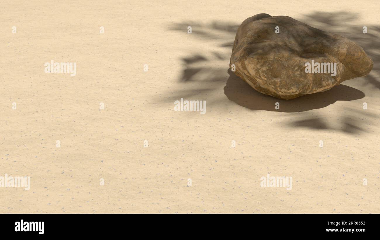 3d landscape palm trees hi-res stock photography and images - Alamy