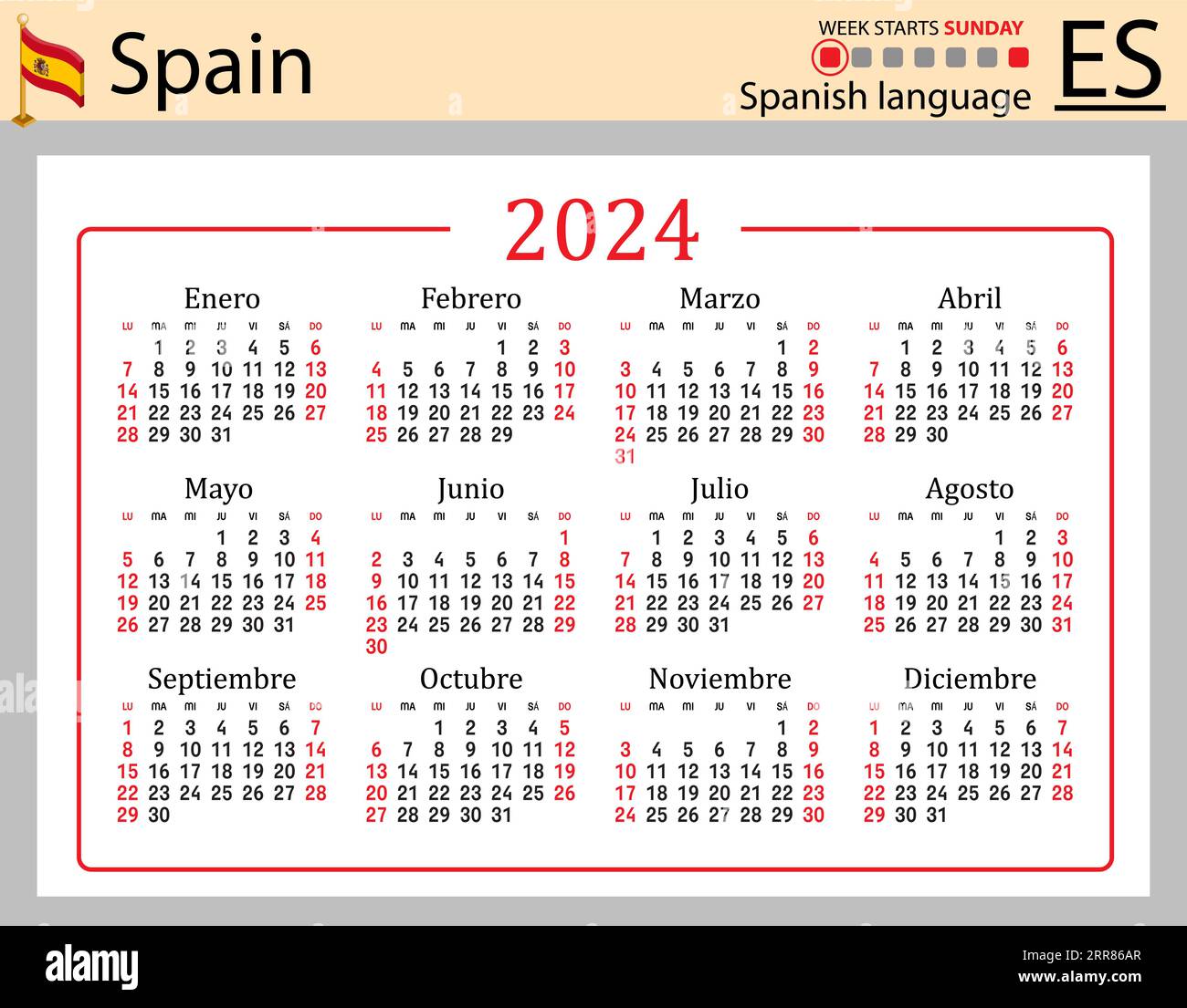 Latina Calendars Calendar • Beginning Spanish Virtual