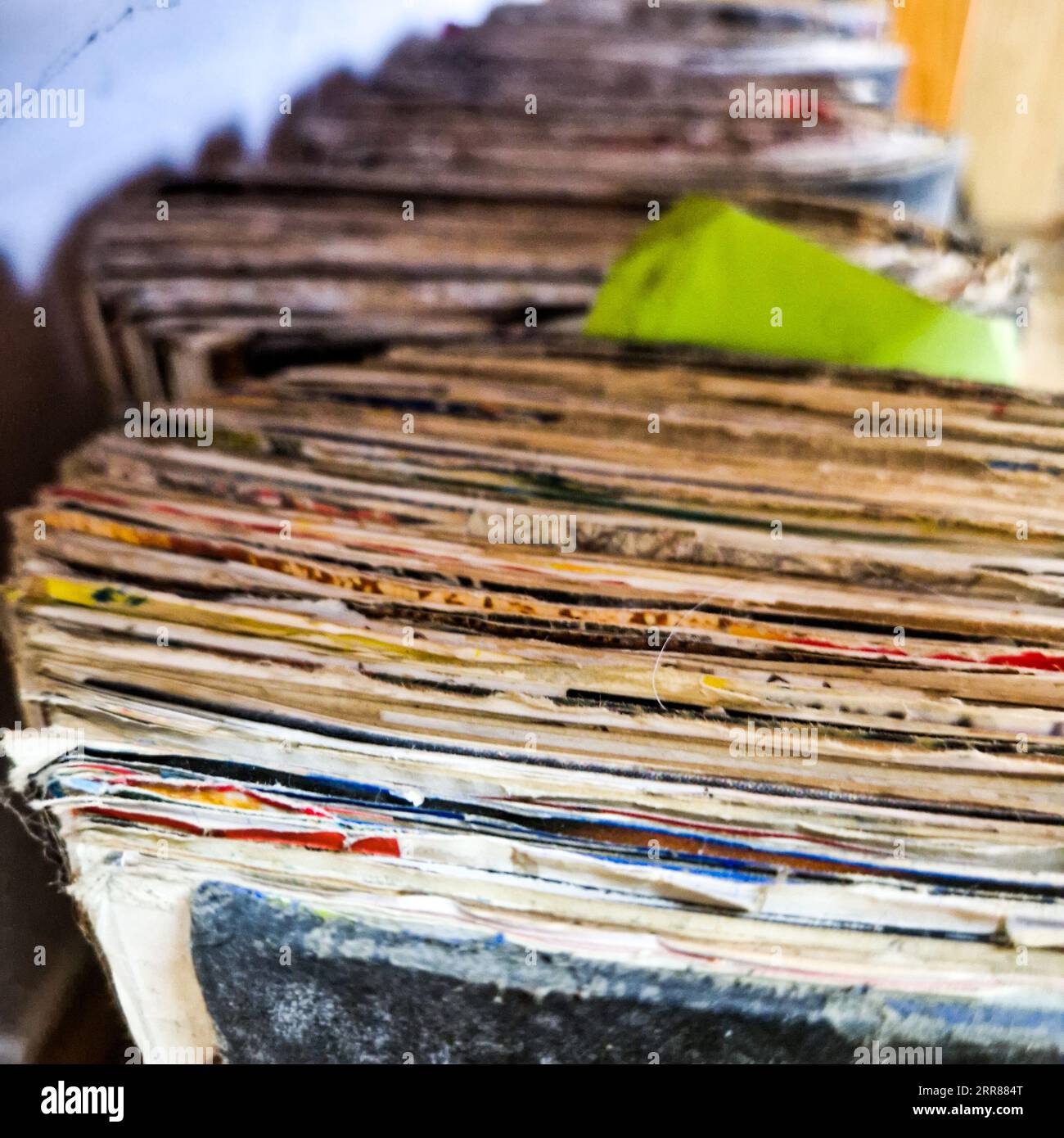 Old art diaries, Lyon, France Stock Photo - Alamy