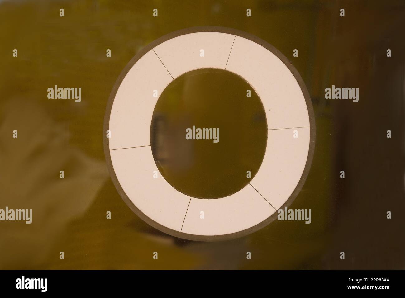 Old worn letter O, showing its age, pattern, lines and boldly grabbing ...