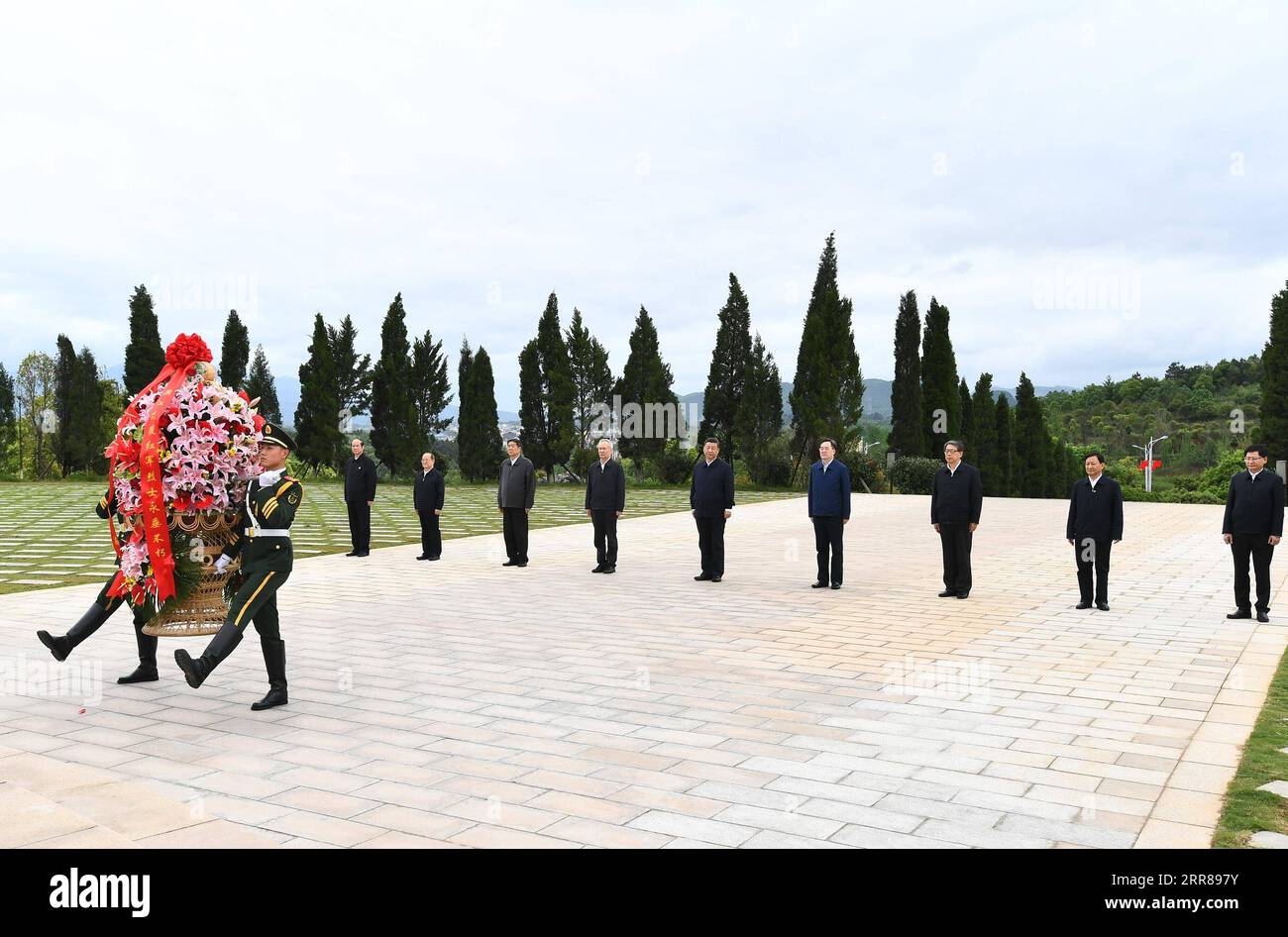 210425 -- GUILIN, April 25, 2021 -- Chinese President Xi Jinping, also ...
