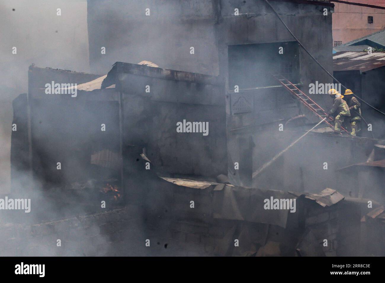 Philipines manila fire hi-res stock photography and images - Alamy