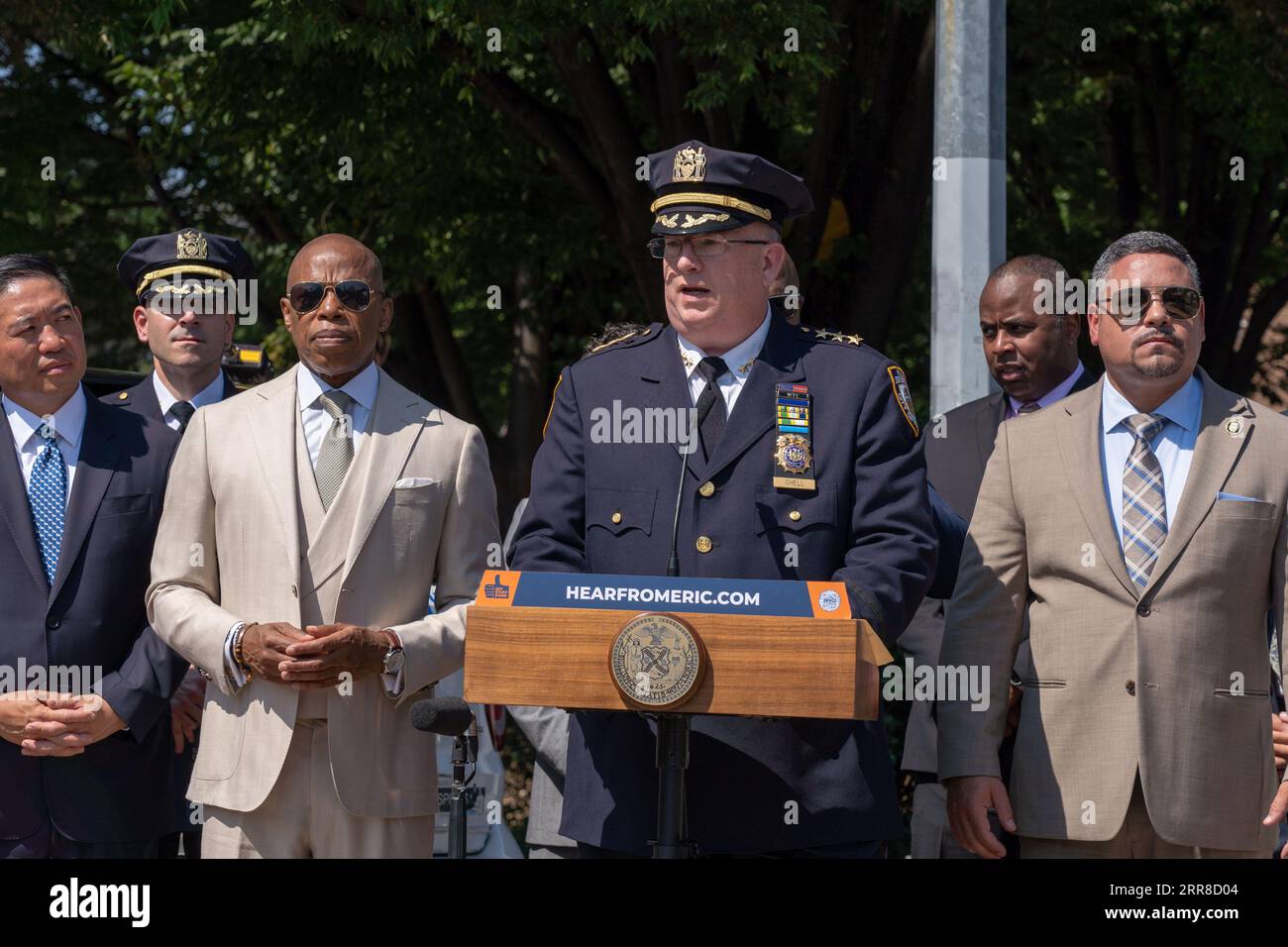 NEW YORK, NEW YORK - SEPTEMBER 06: New York City Police Department ...