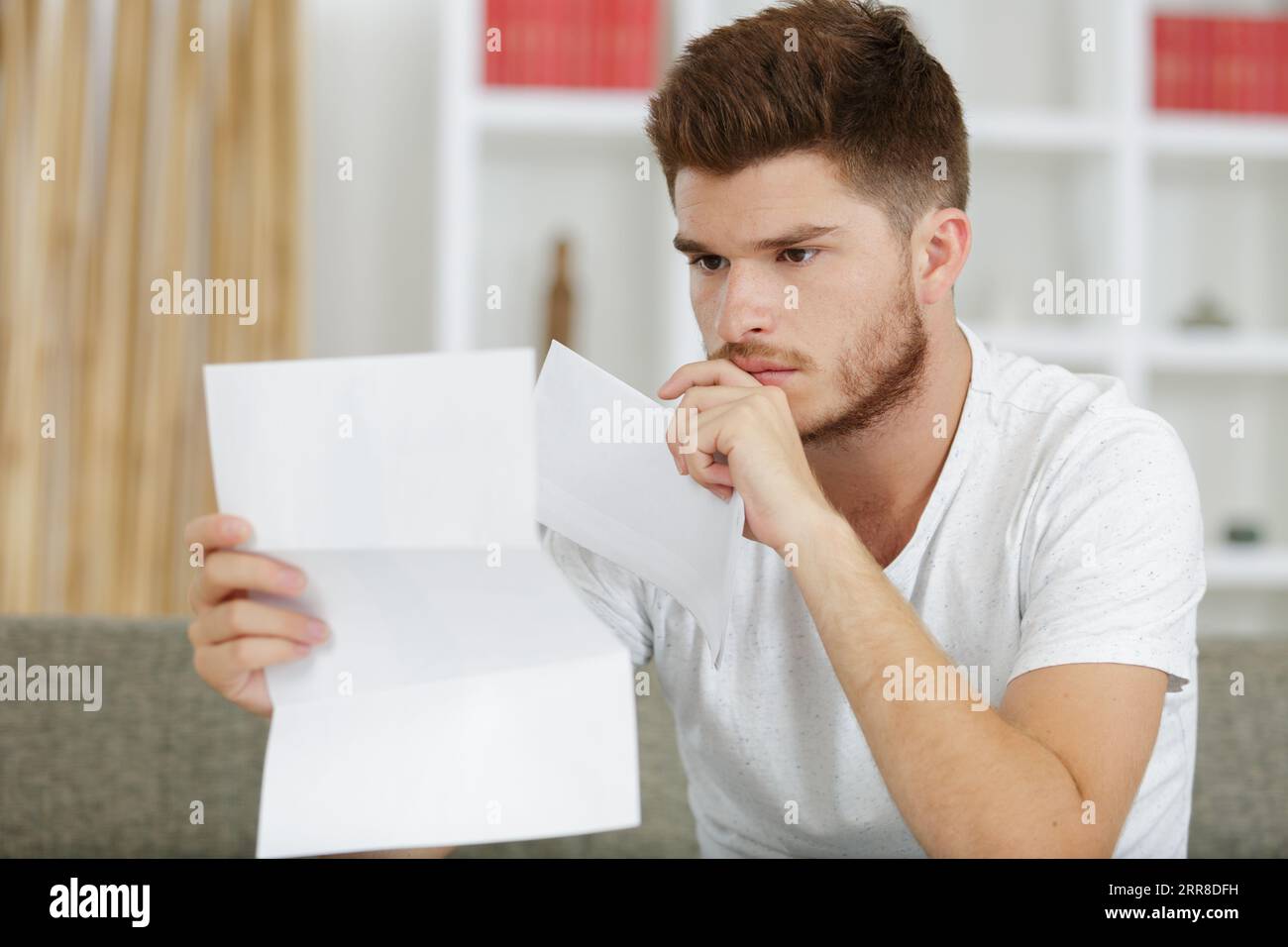 Reading difficulties upset hi-res stock photography and images - Alamy