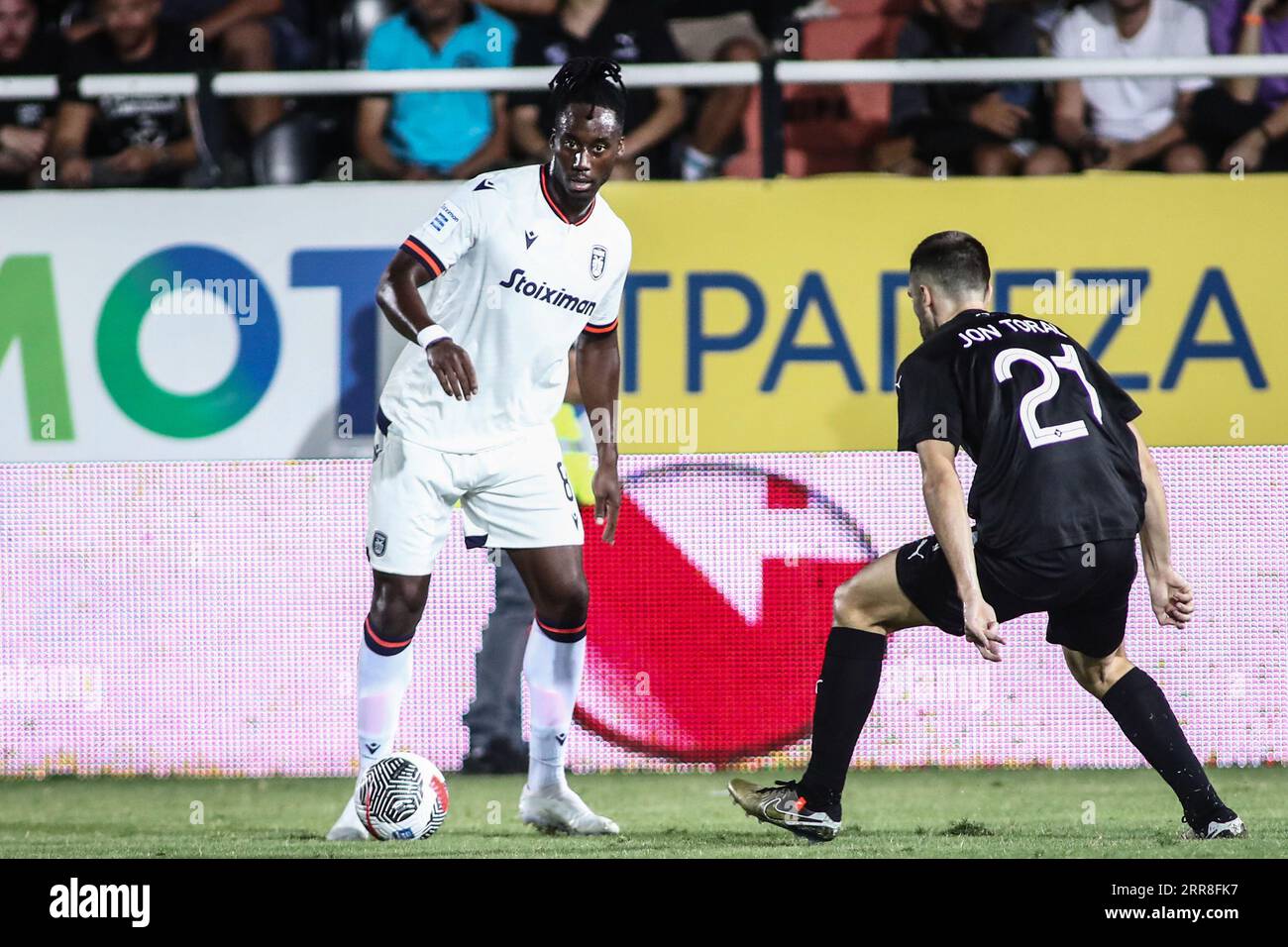Heraklion, Greece. 3rd Sep, 2023. Soualiho Meite in action during a ...