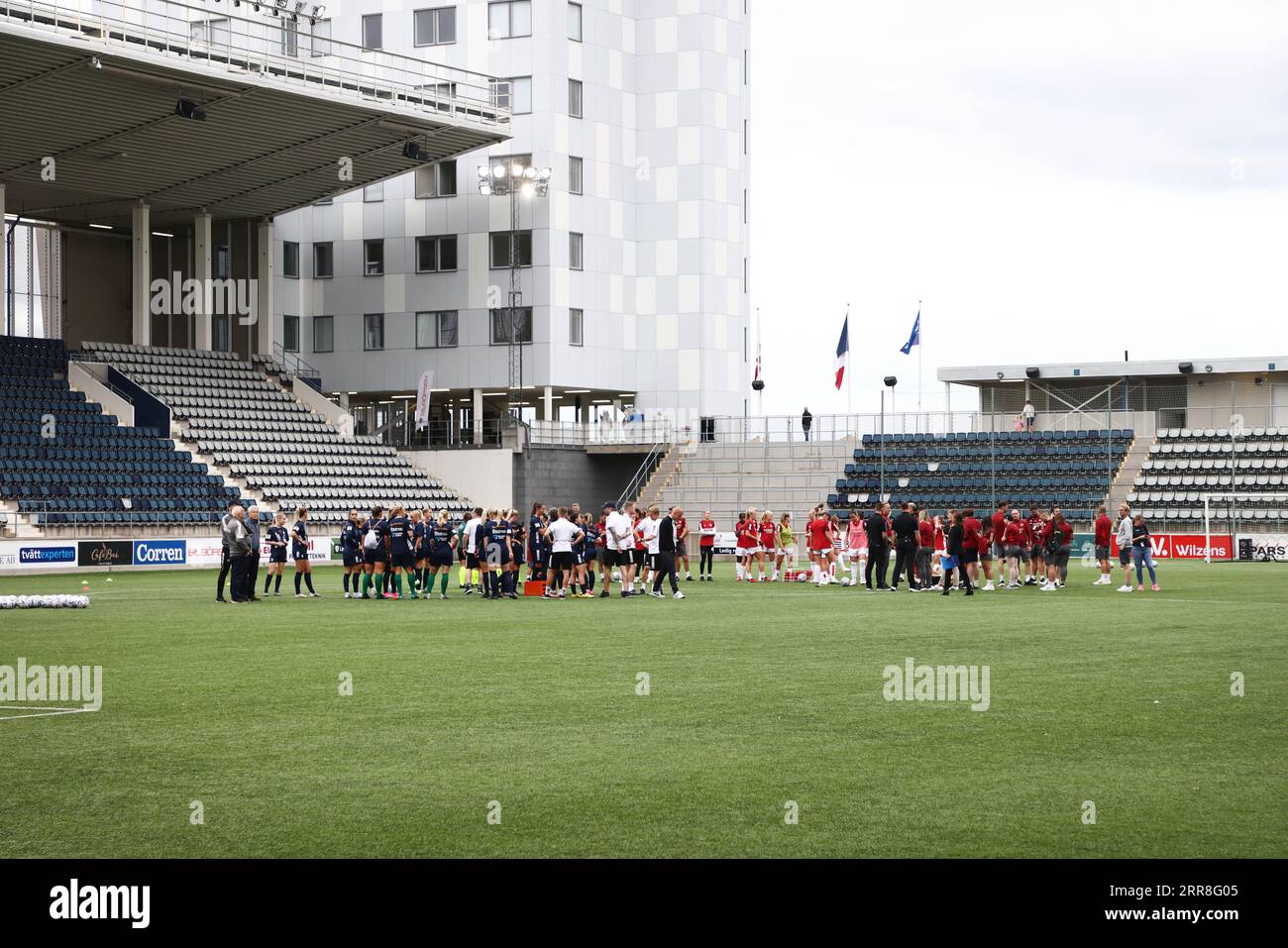 Linköping, Sweden. 6th, September, 2023. Fire alarm before Wednesday's ...