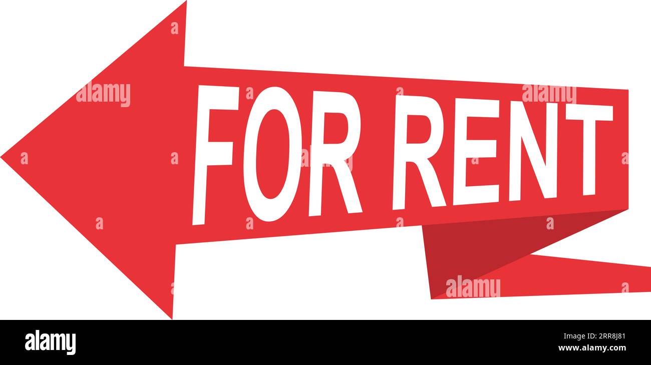 Rent sign board background Stock Vector Images - Alamy