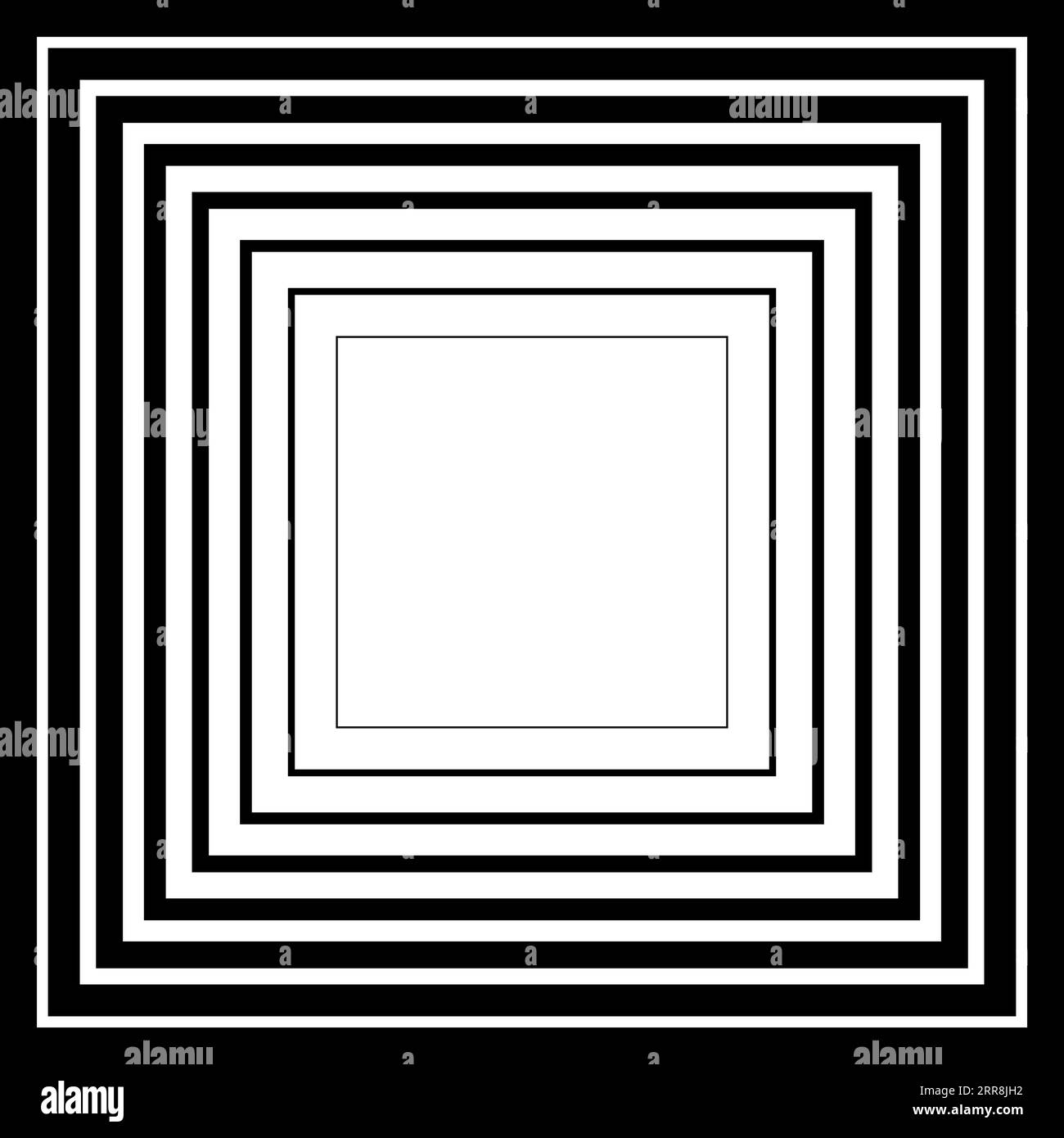 window squares with perspective tending to the center Stock Vector ...