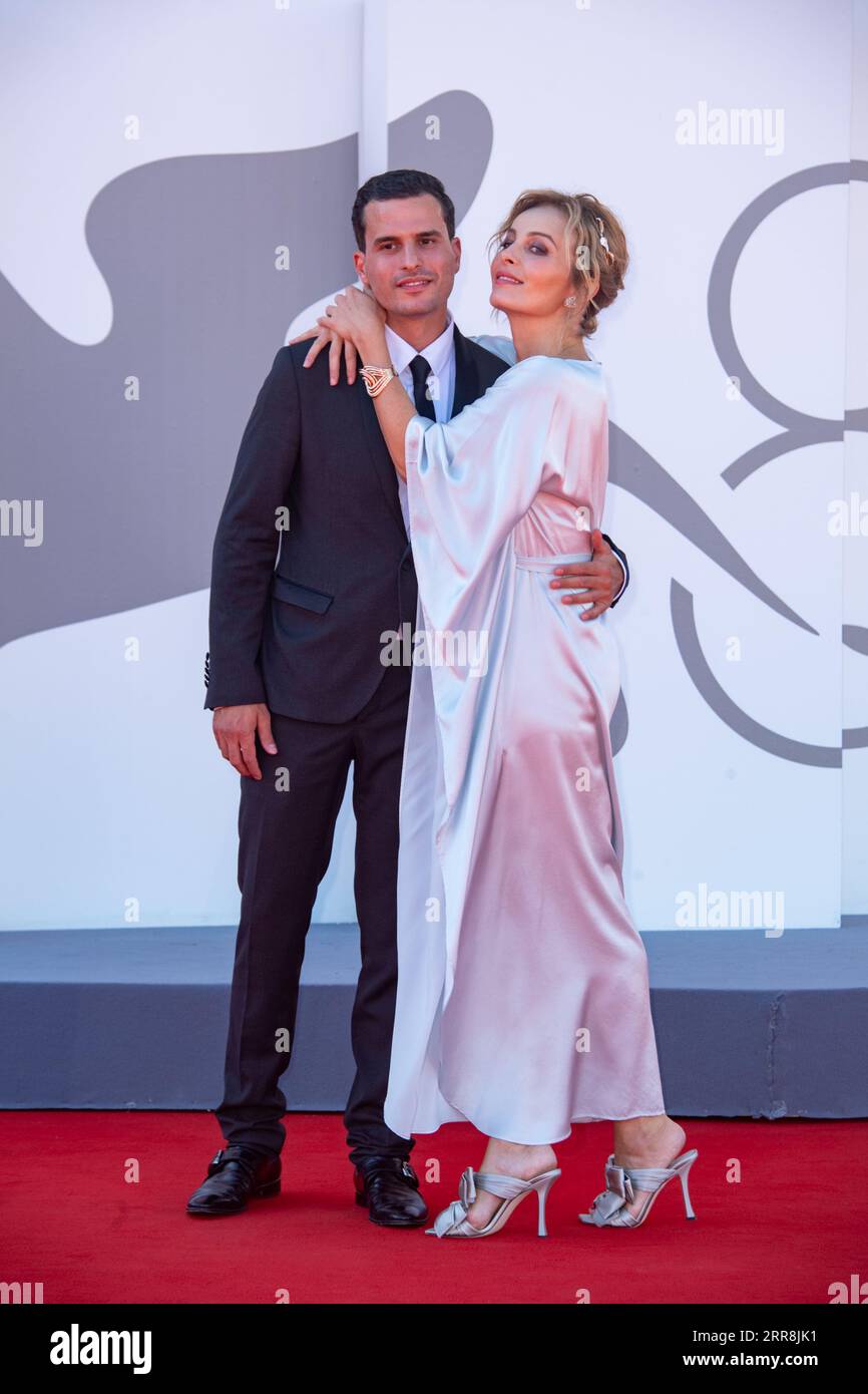 Brenno Placido, Violante Placido 80th Venice Film Festival Red Carpet ...