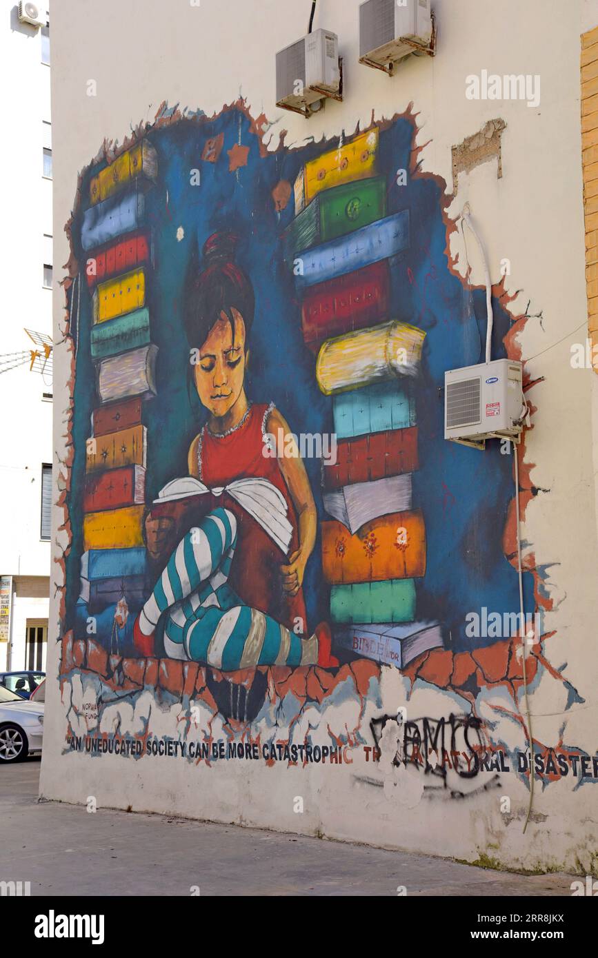 Disaster education mural hi-res stock photography and images - Alamy