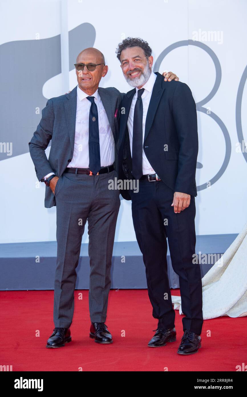 Marcello Foti, Christian Marazziti 80th Venice Film Festival Red Carpet ...
