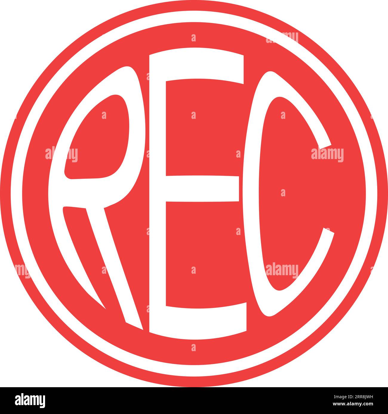 Red rec icon hi-res stock photography and images - Alamy