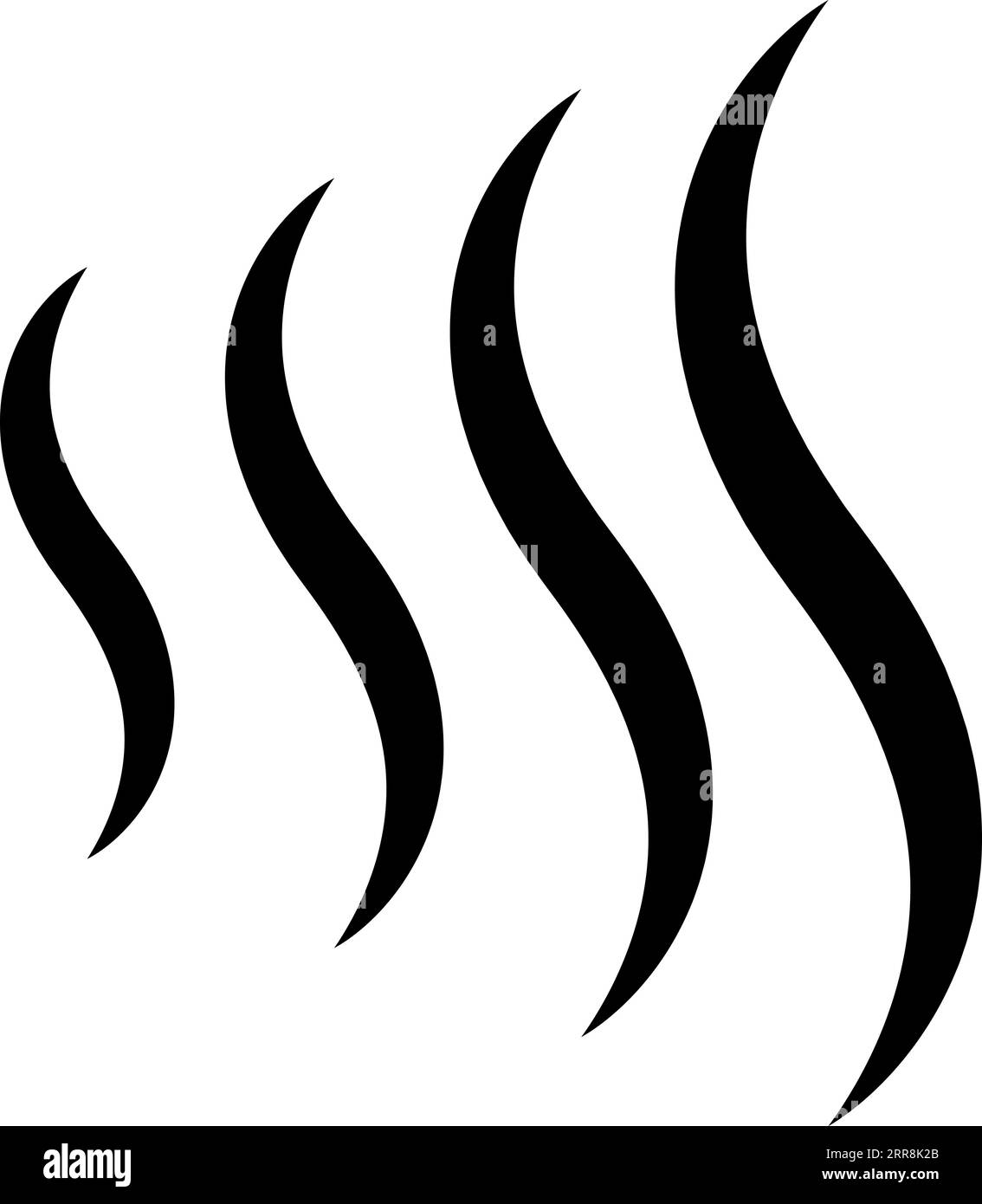 Icons smell perfume symbol sign coffee aroma evaporation diffusion ...