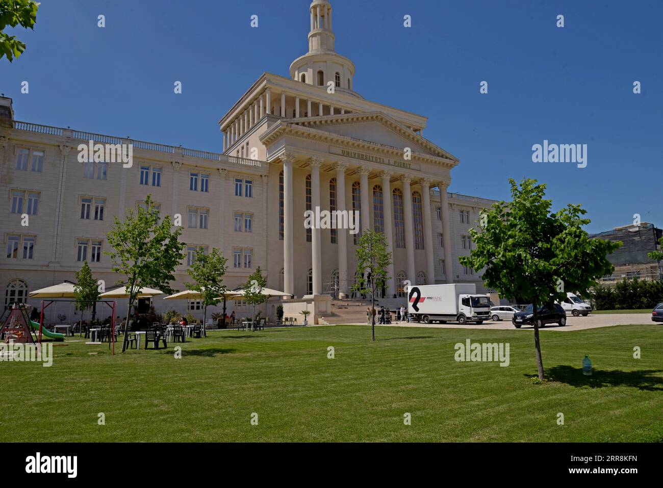 Fier University, formerly known as Kristal university, Fier, Albania ...