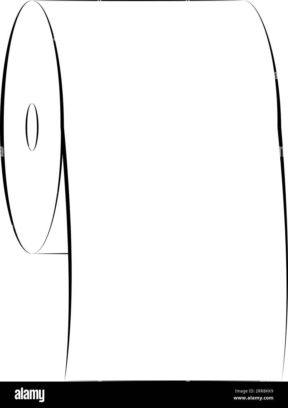 Icon sign roll toilet paper symbol purity paper towel Stock Vector ...