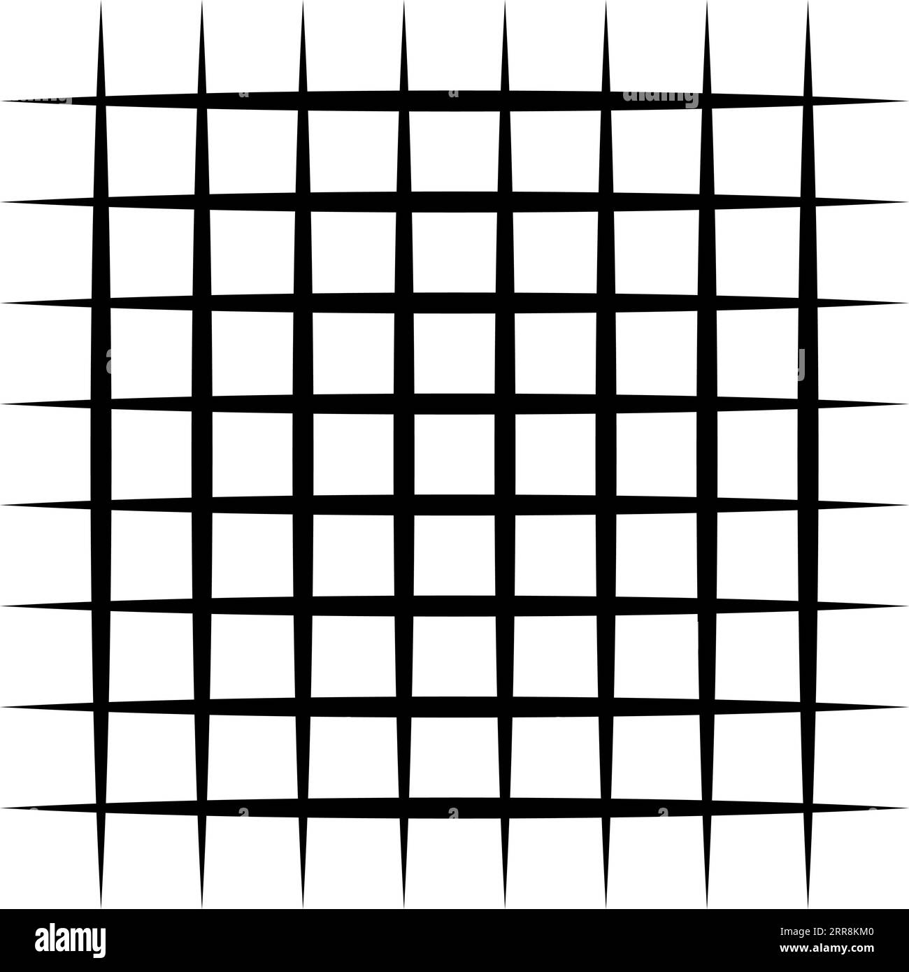 Black grid lines Cut Out Stock Images & Pictures - Alamy