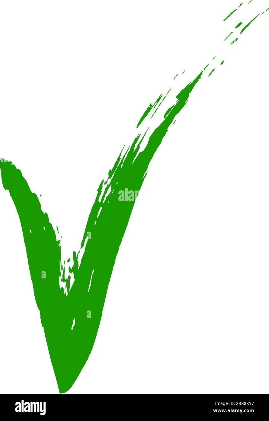 Icons yes green check mark, ok sign approval, right choice Stock Vector ...