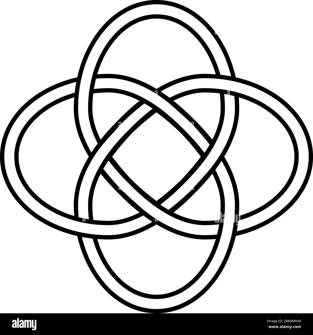Celtic knot symbol eternity interconnection things luck infinite love ...