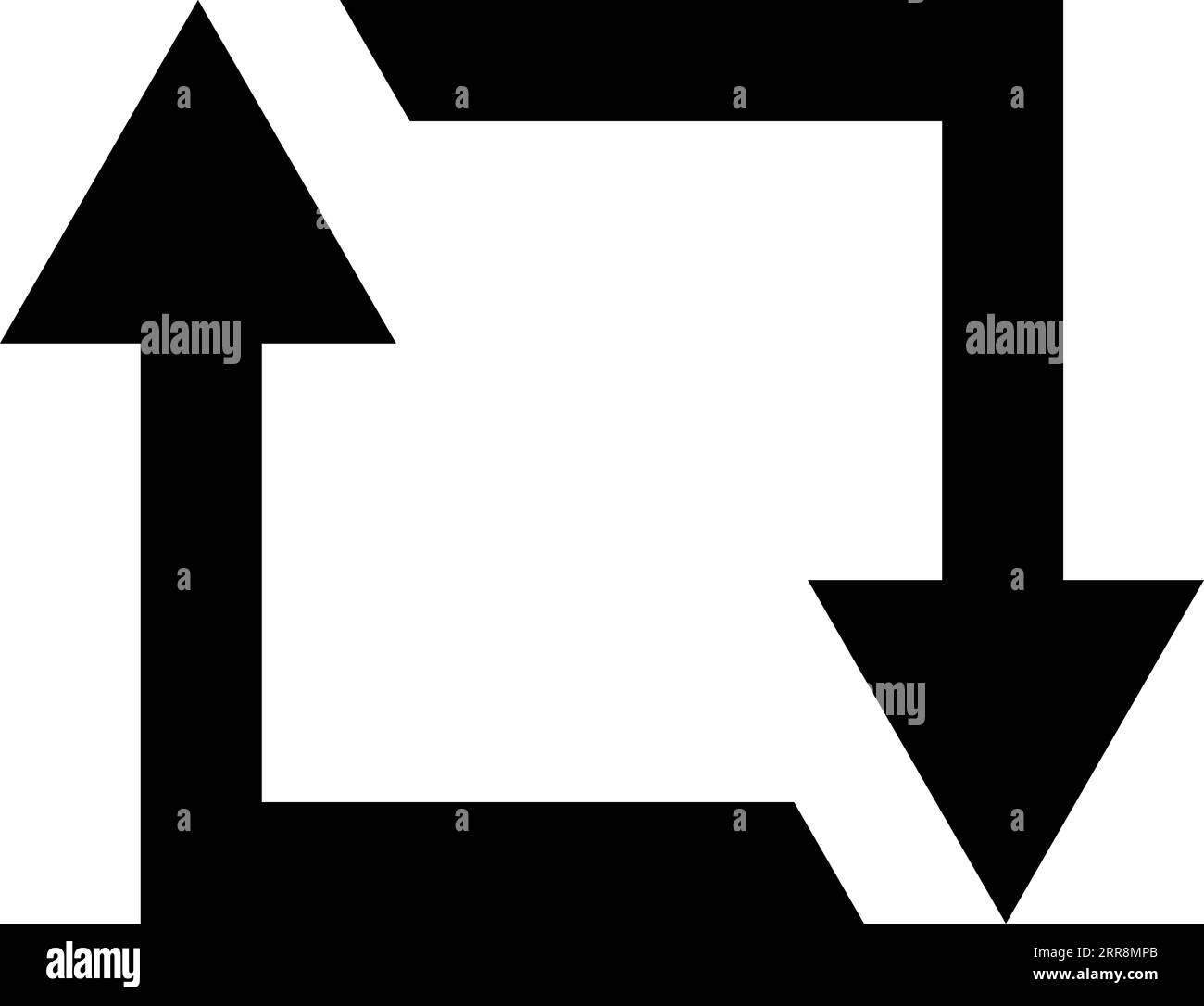 Recycling symbol 2 Stock Vector Images - Alamy
