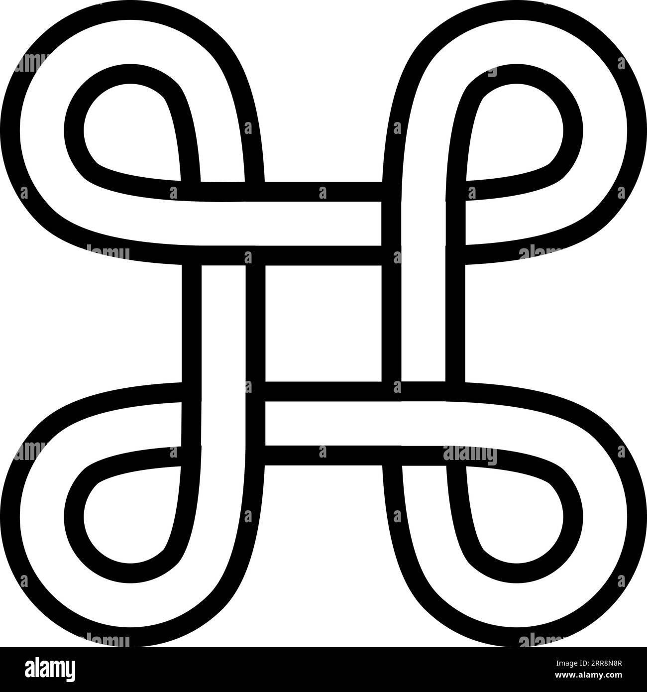 hash Command Symbol button Stock Vector Image & Art - Alamy