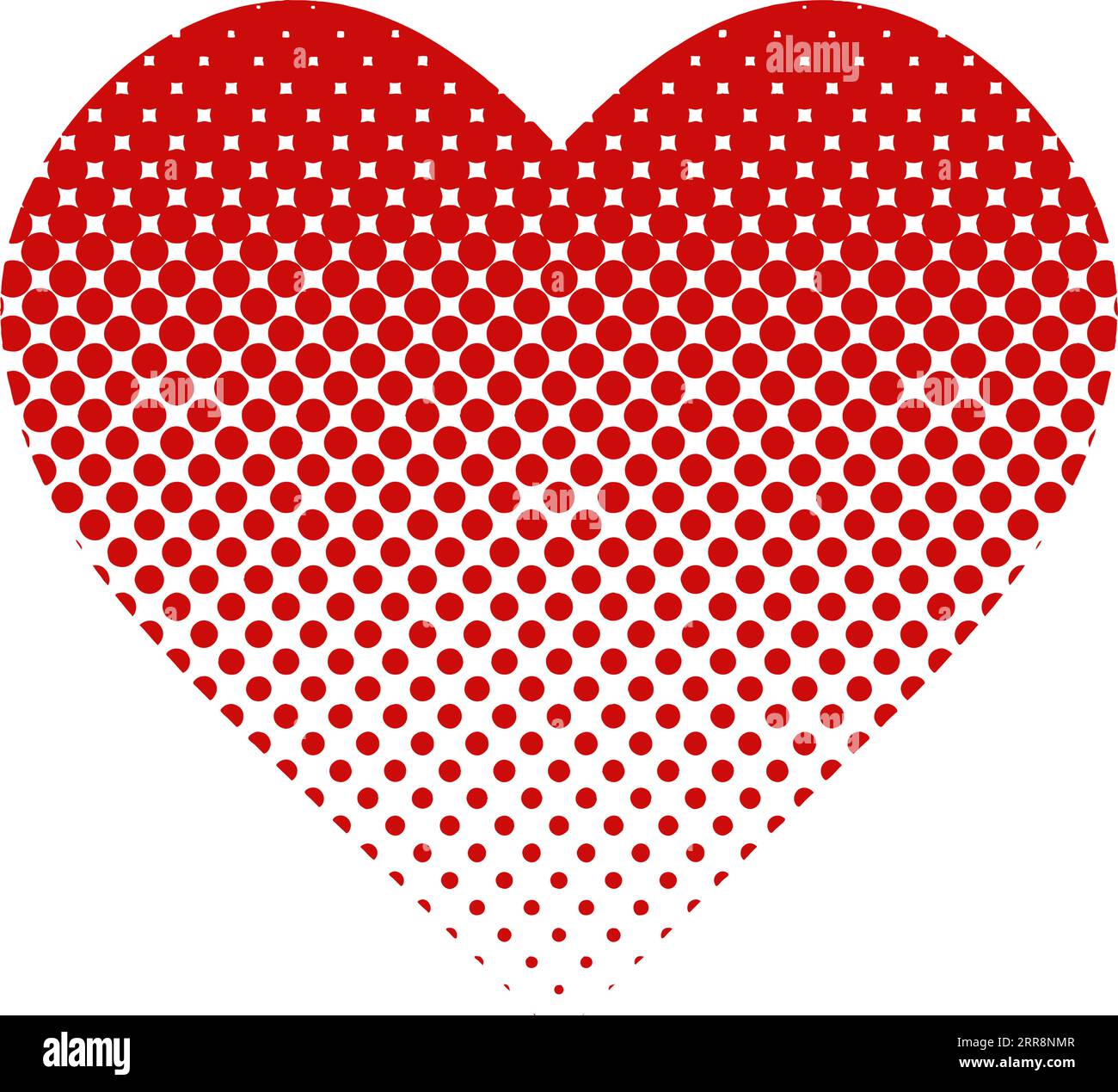 Half heart shape Stock Vector Images - Alamy