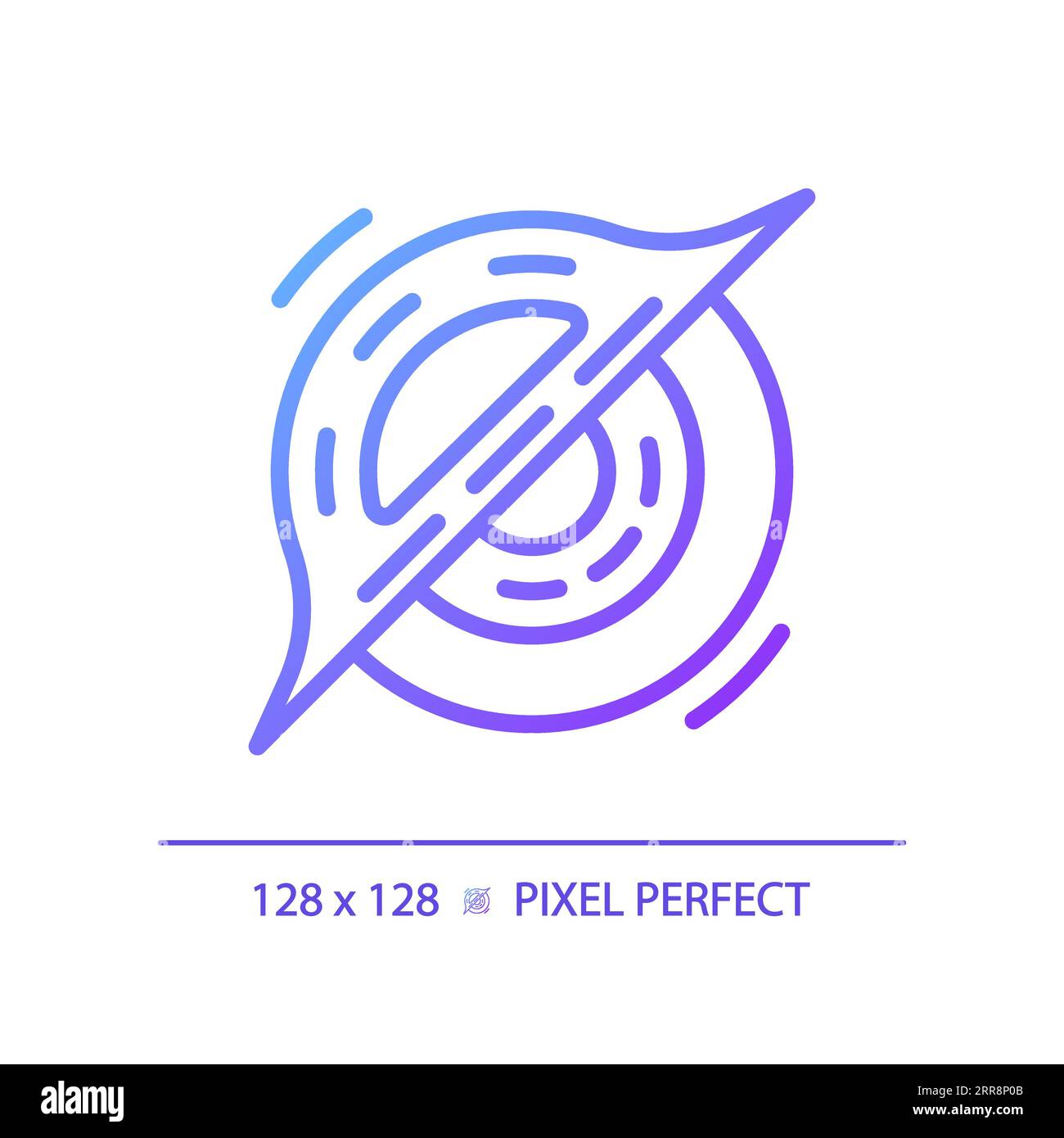 Black hole pixel perfect gradient linear vector icon Stock Vector Image & Art - Alamy