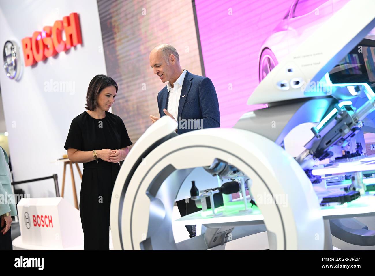 Munich, Germany. 07th Sep, 2023. Foreign Minister Annalena Baerbock ...