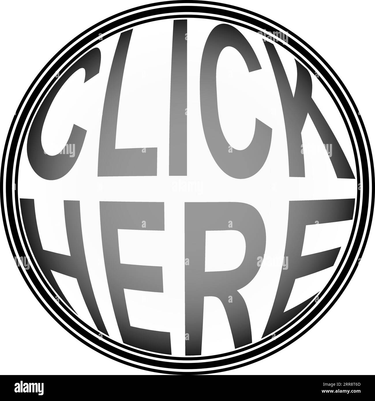 Round to press Stock Vector Images - Alamy